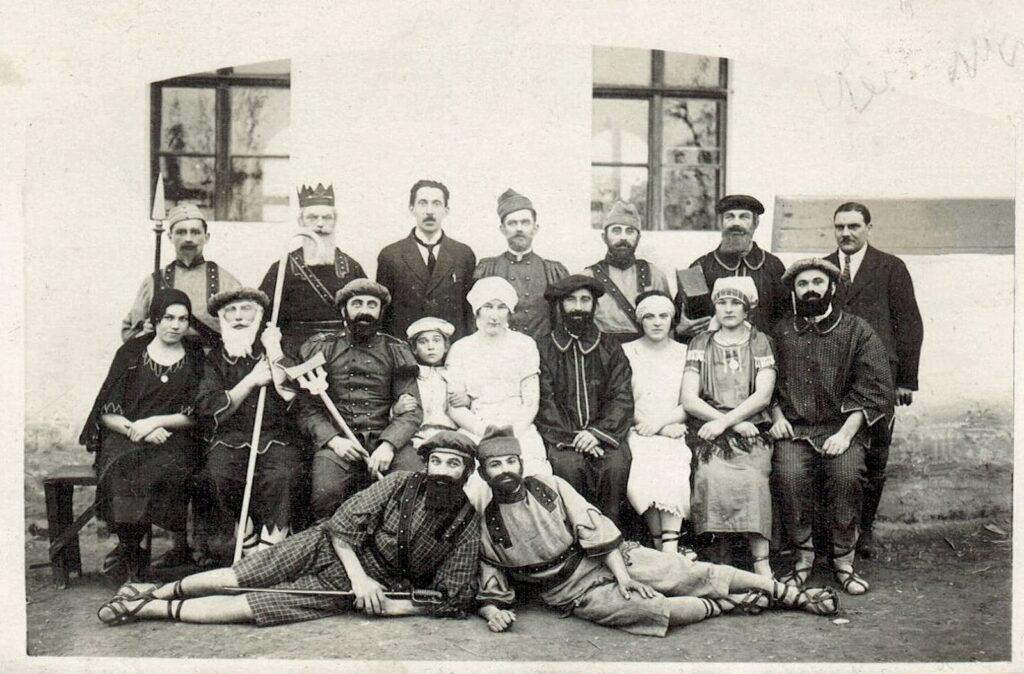 Jefte fogadalma, evangélikus színdarab – SZMMI – Régi fotók a Felvidéken